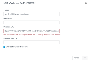 Integrating Workspace ONE Access with Horizon 8 using the new 21.08 ...