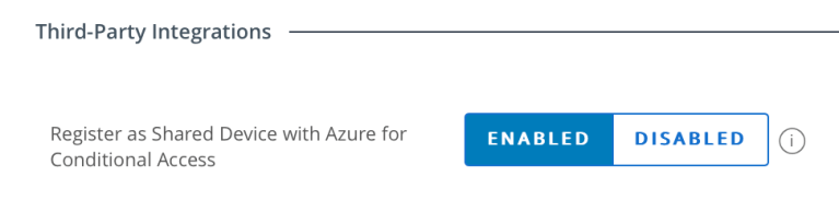 Enabling Shared Device Mode (SDM) for Microsoft Entra ID Conditional ...